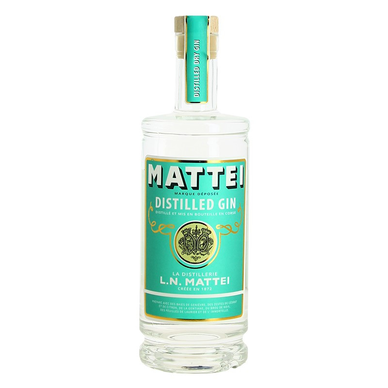 Gin corse L.N Mattei disponible au meilleur prix