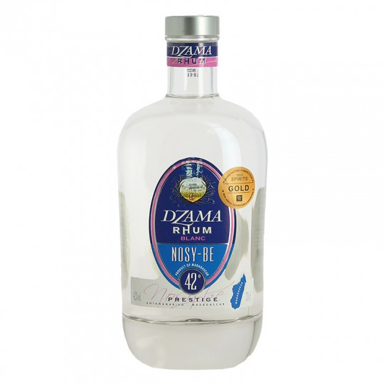 Rhum Dzama nosy be un rhum banc conçu a Madagascar disponible en ligne