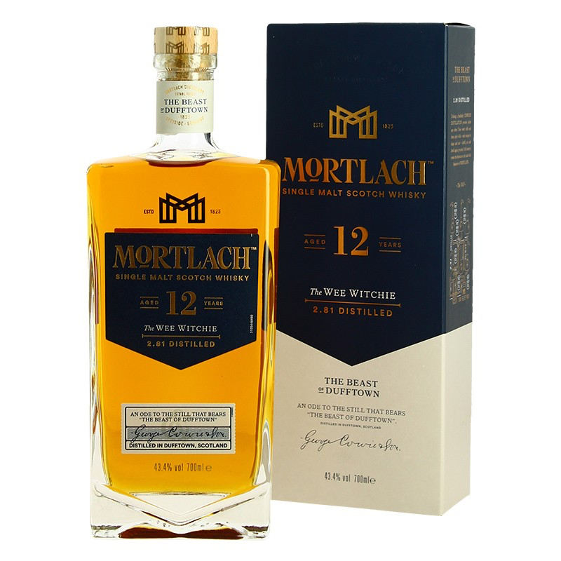 Mortlach The Wee Witchie 12 ans single malt whisky Ecossais