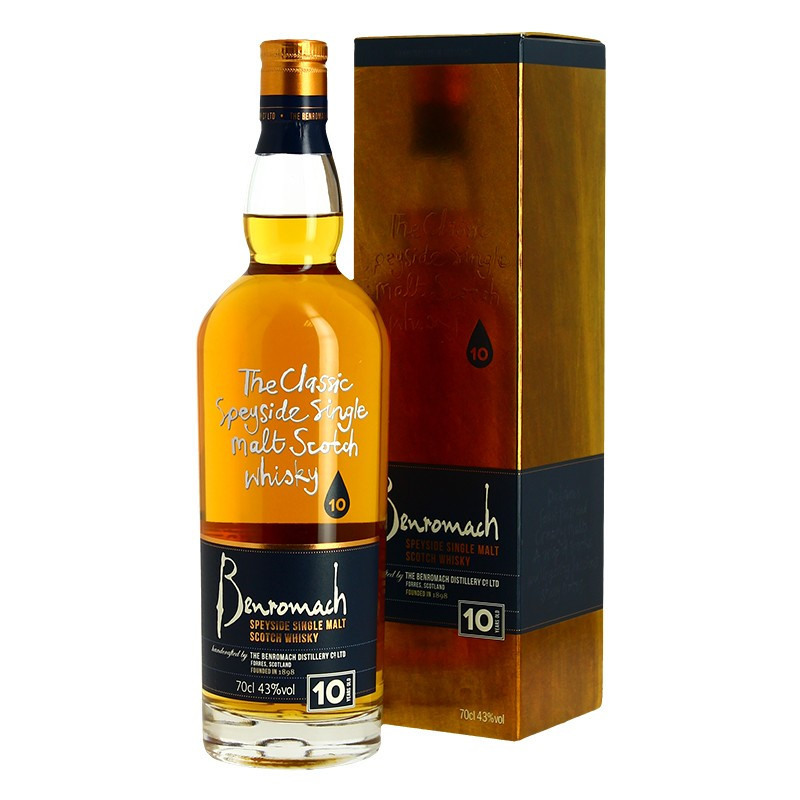 whisky Benromach 10 ans The classic Speyside Single Malt Scotch Whisky