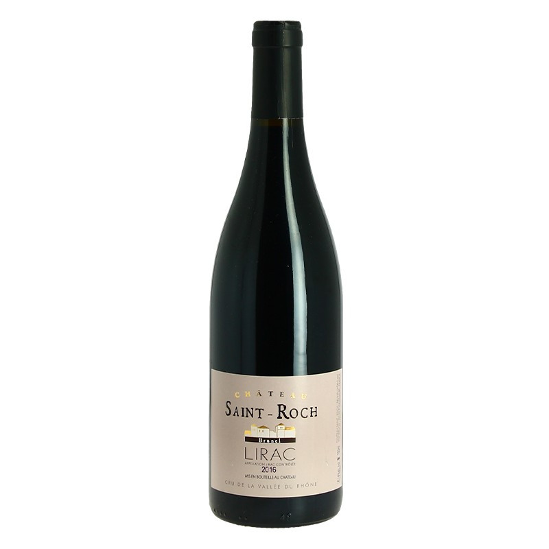 Acheter du Lirac vin de la Vallée du Rhône Château saint Roch vin rouge