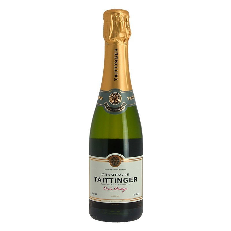 Acheter le champagne Taittinger Brut cuvée prestige demi bouteille