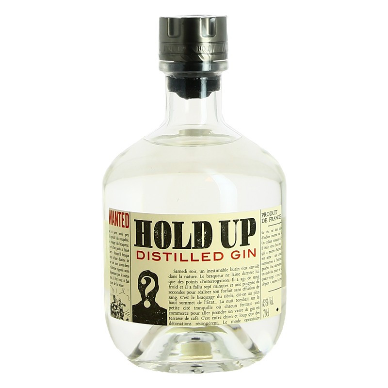 Acheter le hold up distilled gin Français disponible en ligne