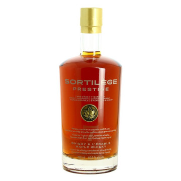Acheter le Sortilége Prestige Liqueur de Whisky Sirop d'Erable Canada