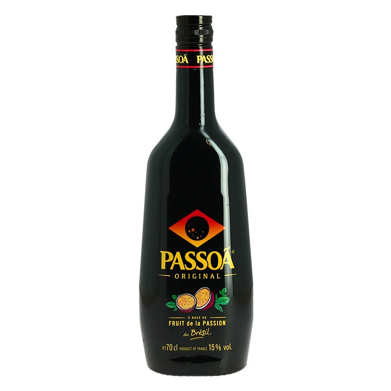 Acheter de la liqueur fruit de la passion du Brésil Passoa