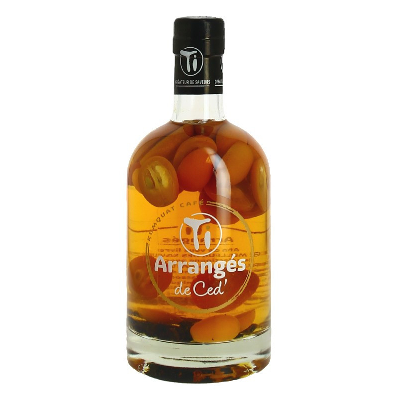 Acheter du punch au rhum Kumquat café par ced