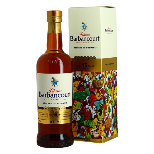 Acheter le rhum barbancourt 15 ans rhum d'Haïti réserve du domaine