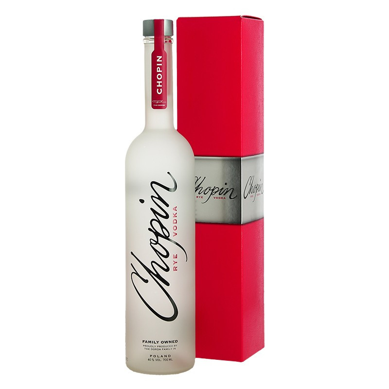 Achat vodka chopin rye vodka de seigle produite en Pologne