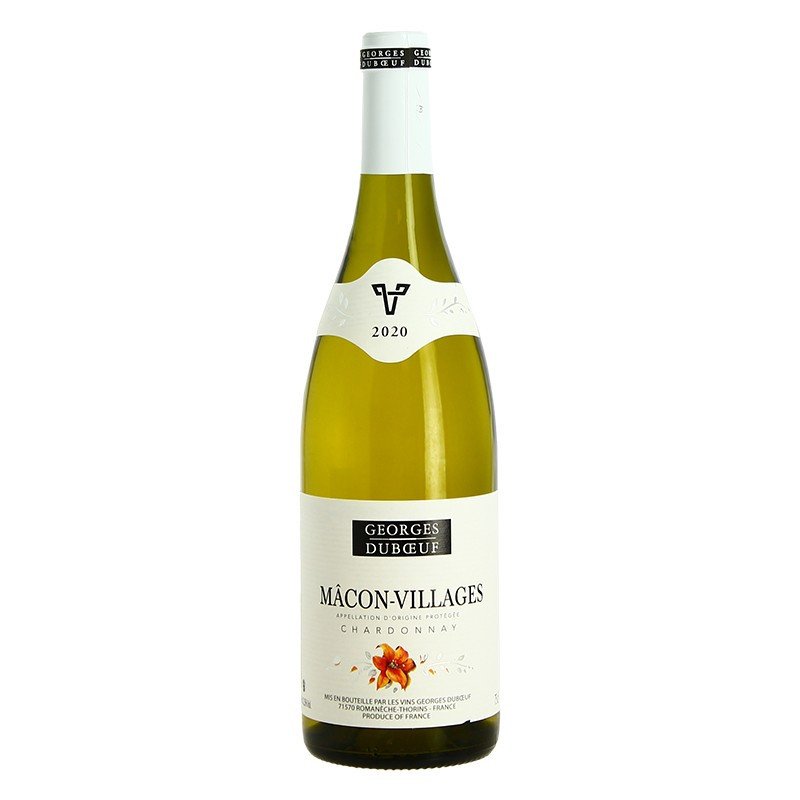 Achat vin blanc le Mâcon Chardonnay 2020 de chez Georges Duboeuf