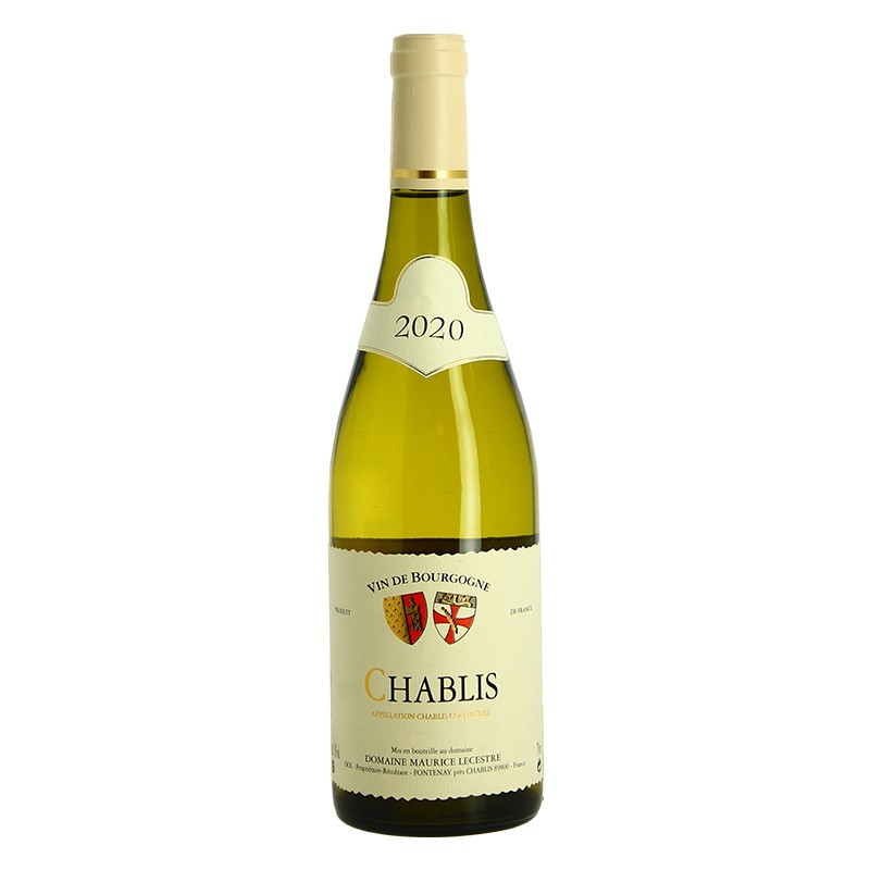 Achat de vin blanc de Bourgogne Chablis du domaine maurice Lecestre