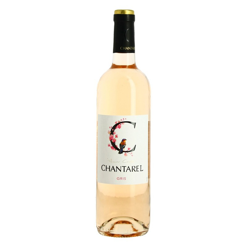 Acheter vin rosé chanterel rosé gris du languedoc au meilleur prix
