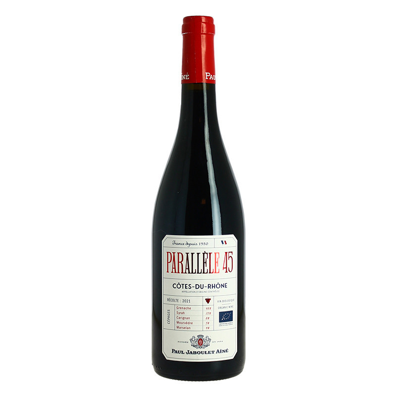 Acheter parallèle 45 Paul Jaboulet vin rouge de la Vallée du Rhône