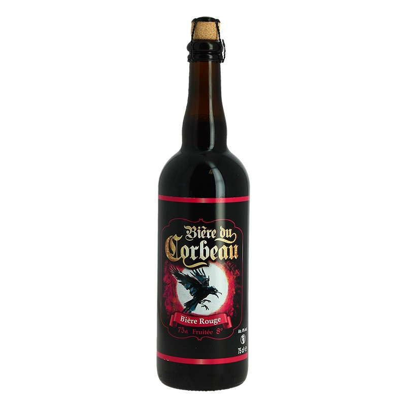 Acheter de la bière rouge la bière corbeau rouge fruité disponible