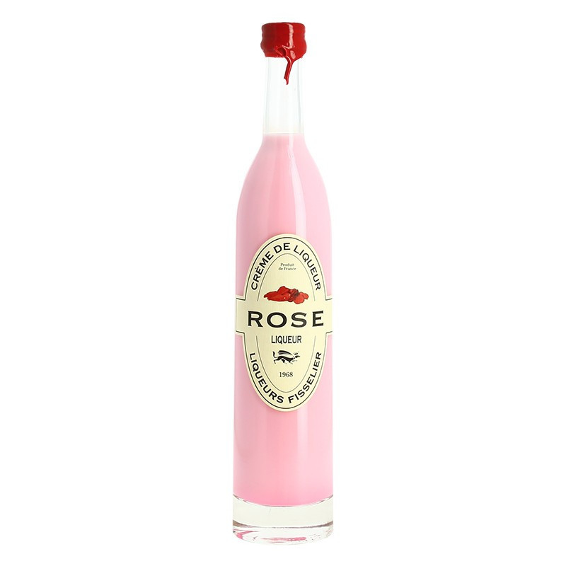 Acheter de la crème de liqueur de rose par Fisselier 50 cl