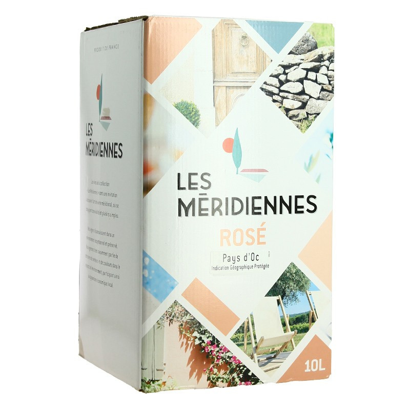 BIB MERIDIENNES PAYS D'OC ROSE 5L MARRENON