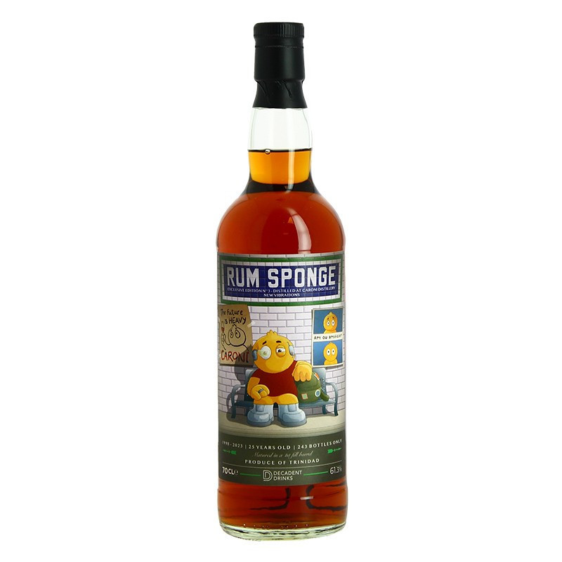 Acheter rum sponge caroni 25 ans new vibrations