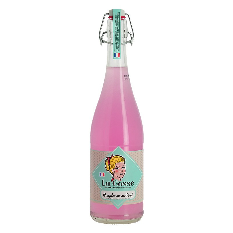 Limonade La Gosse au Pamplemousse Rosé