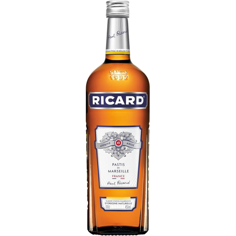 RICARD 45 1L Pastis de Marseille