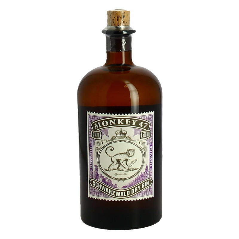 Dry GIN MONKEY 47 70 cl le gin aux 47 botaniques