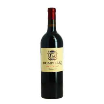 Acheter Vin rouge Château DOMPIERRE PAUILLAC 2019