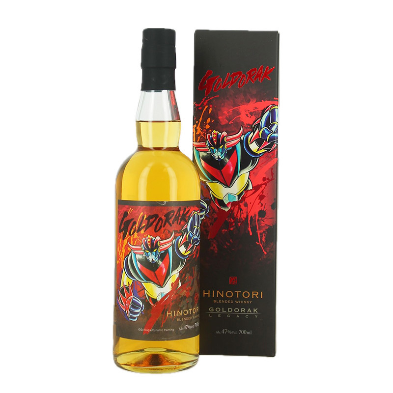 Goldorak whisky japonais de la distillerie Hinotori